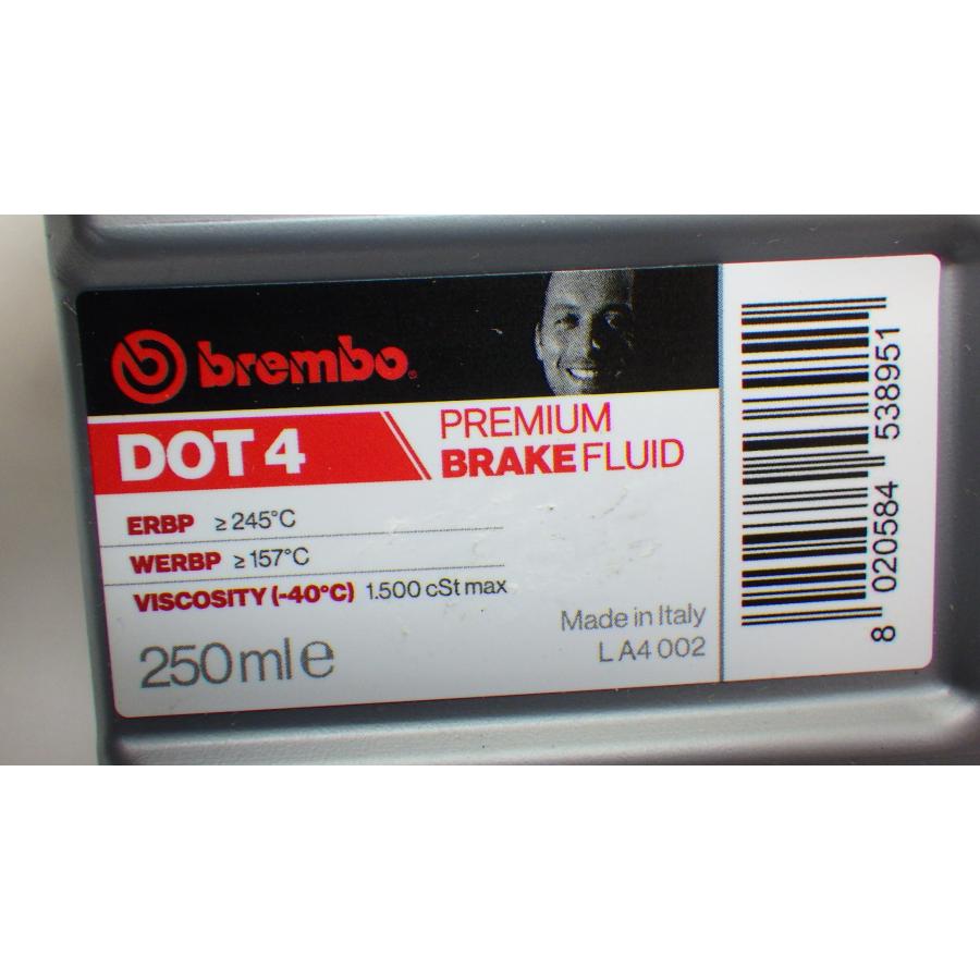 S24 ブレンボ DOT4 250ml プレミアム ブレーキフルード ブレーキオイル BREMBO 純正 : brembo-60 : STエンジン - 通販 - Yahoo!ショッピング