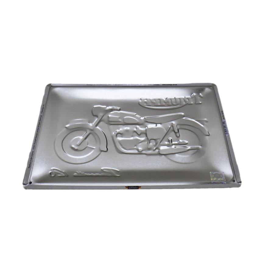 S25 Triumph メタルサインプレート ボンネビル120 30×20cm トライアンフ 壁掛け bonneville : STエンジン - 通販 - Yahoo!ショッピング