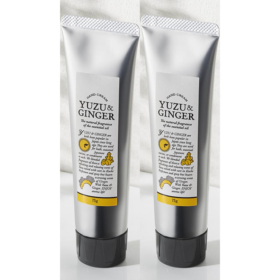 デイリーアロマジャパン 国産柑橘 柚子ジンジャー ハンドクリーム 75g 2本セット : ステラマリスジャパン - 通販 - Yahoo!ショッピング