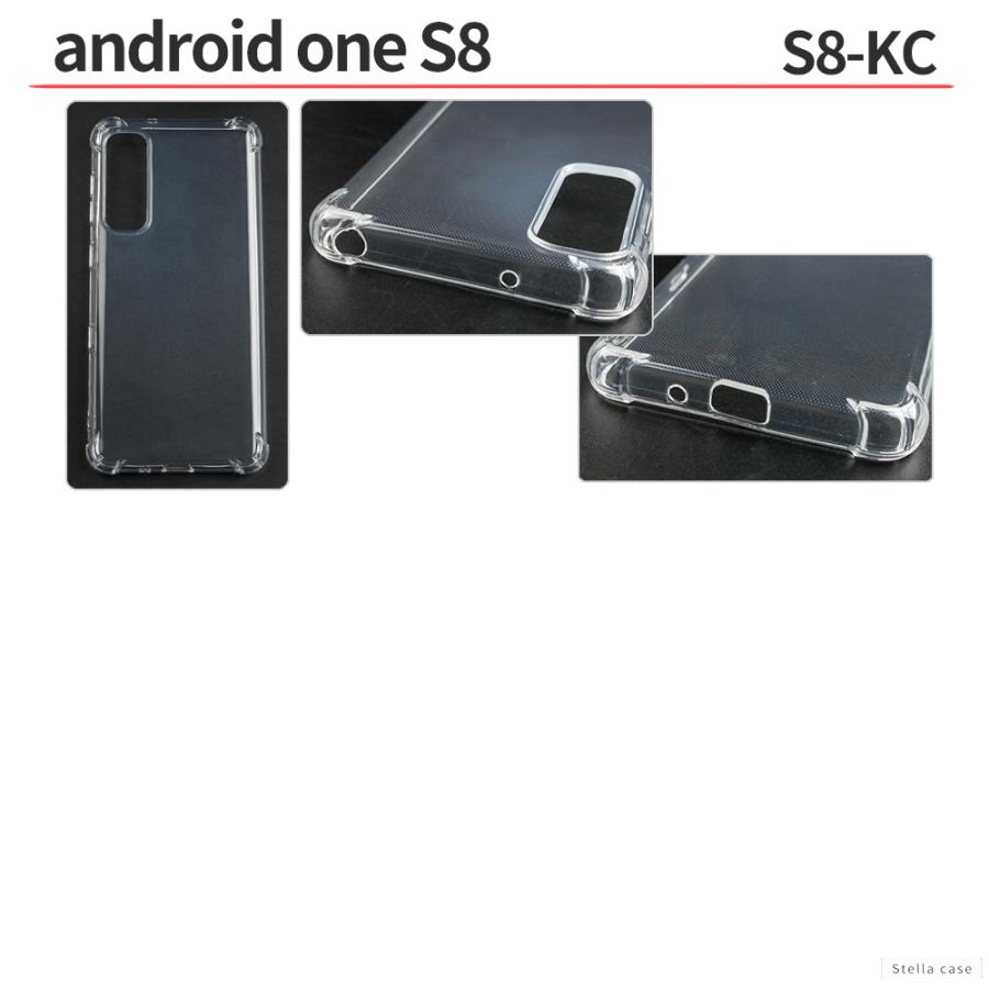 Android One S8 S9 S10 ケース アンドロイドワン カバー S10-KC S9-KC S8-KC スマホケース 耐衝撃 バンパー TPU 透明 クリア : スマホグッズ専門店 ...