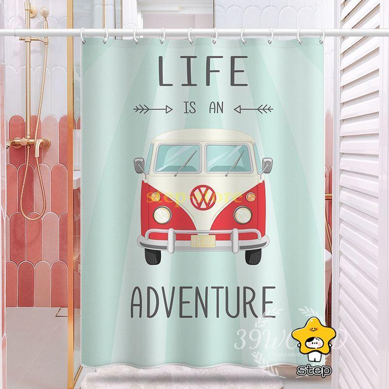 シャワーカーテン カーテンリング付き 防水 防カビ 180cm×180cm 子供部屋 車 カーテン 間仕切り ユニットバス : ml1130-yl686 : ステップワン - 通販 ...