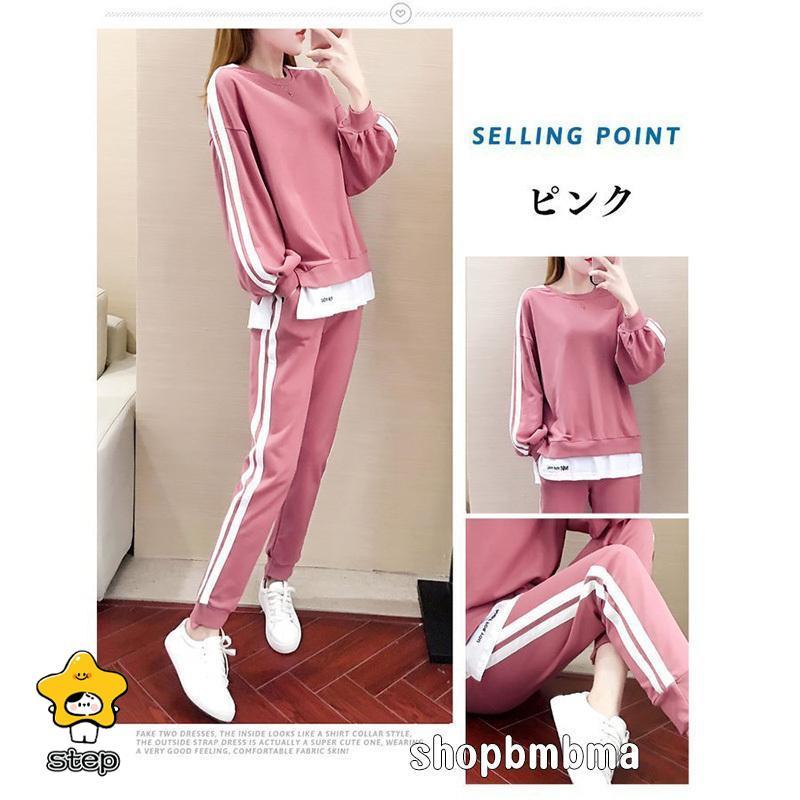 ジャージ レディース スウェット 上下セット 長袖 春秋 2点セット