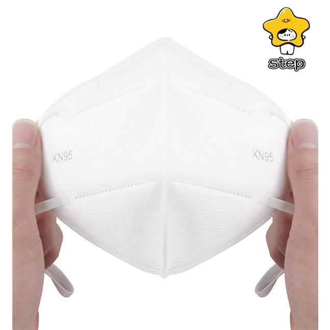 KN95マスク 50枚セット マスク KN95 5層構造 使い捨てマスク 不織布マスク 使い捨て 大きめ 立体マスク 大人用 飛沫防止 : ste1-1206nk113 : ステップワン ...