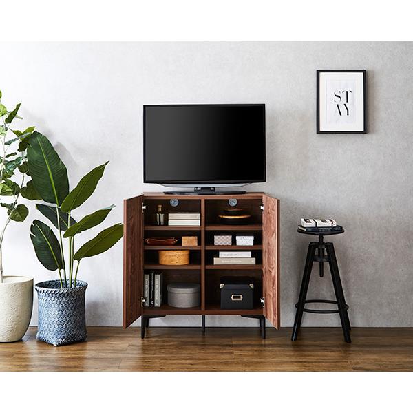 テレビ台 脚付サイドボード 幅79.8cm 完成品 ミドルボード リビングボード TV台 サイドボード 木製 シンプル モダン 日本製 おしゃれ : 大川家具三昧ヤフー店 - 通販 ...