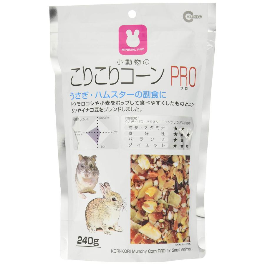 マルカン こりこりコーンPRO 240g 小動物用 MR-831 : s-b015w0nmhk-20240709 : ステップ・ワン - 通販 - Yahoo!ショッピング