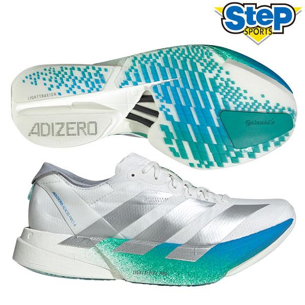 adidas アディダス ランニングシューズ アディゼロ アディオス プロ 4 W JR6354 ADIZERO ADIOS PRO ...