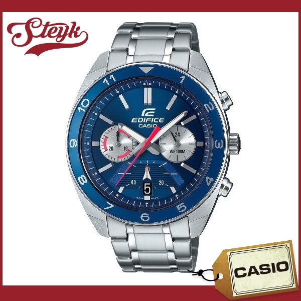 EDIFICE（CASIO） CASIO EFV-590D-2A カシオ 腕時計 アナログ EDIFICE エディフィス メンズ ブルー シルバー : STEYK - 通販 - Yahoo ...