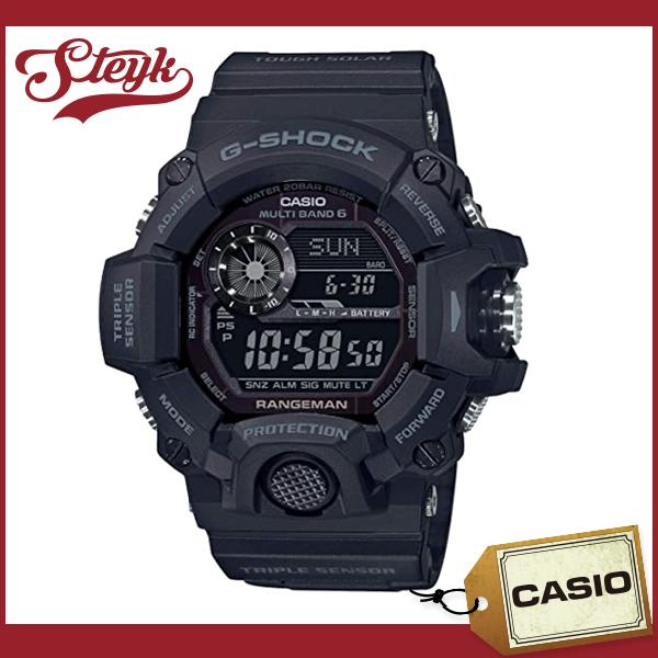 CASIO GW-9400-1B カシオ 腕時計 デジタル G-SHOCK Gショック RANGEMAN レンジマン 電波ソーラー メンズ ブラック : STEYK - 通販 - Yahoo ...