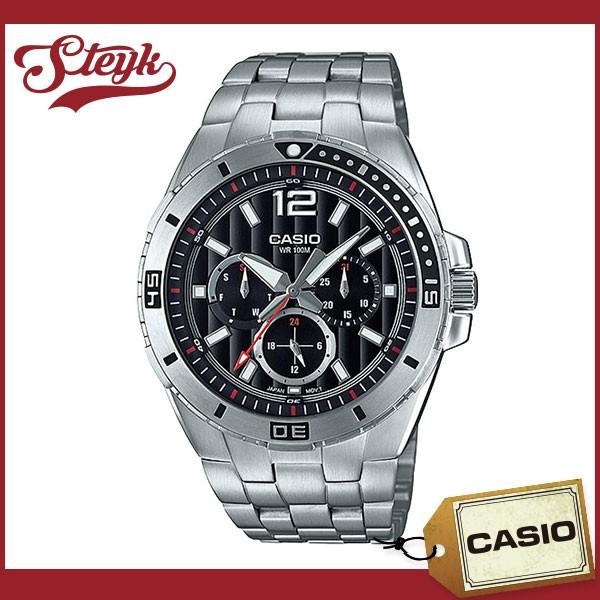 スタンダードアナデジ CASIO MTD-1060D-1A2 カシオ 腕時計 アナログ STANDARD スタンダード メンズ ブラック シルバー : STEYK - 通販 - Yahoo ...