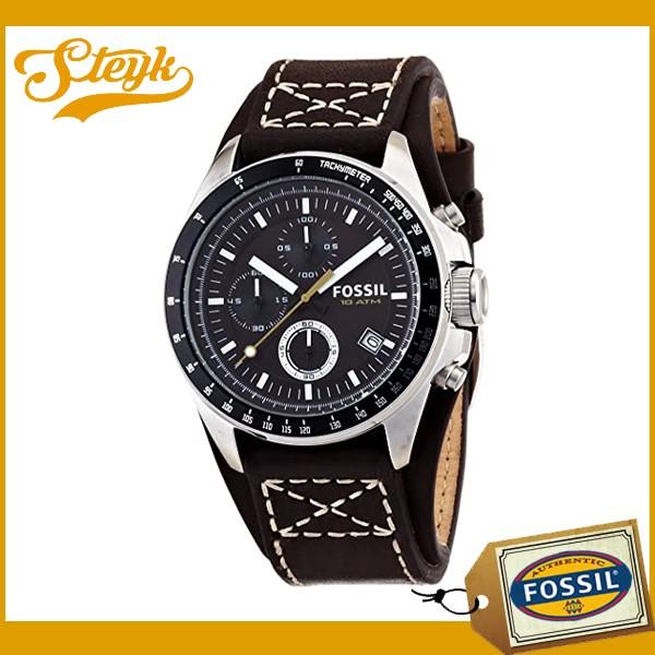 FOSSIL CH2599 フォッシル 腕時計 アナログ DECKER デッカー メンズ ブラウン ダークブラウン : STEYK - 通販 ...
