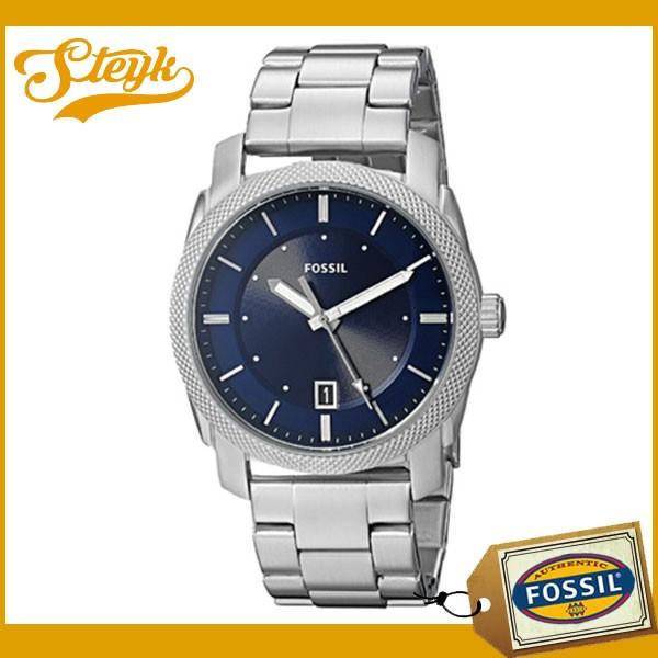 FOSSIL FS5340 フォッシル 腕時計 アナログ MACHINE マシーン メンズ シルバー ネイビー : STEYK - 通販 ...