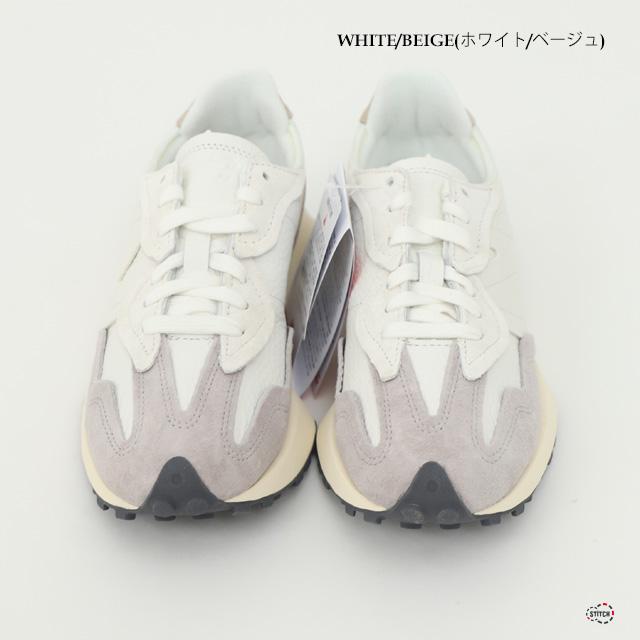 New Balance balance ニューバランス U327WGA ローカットスニーカー レディース シューズ 靴 ホワイト ベージュ ...