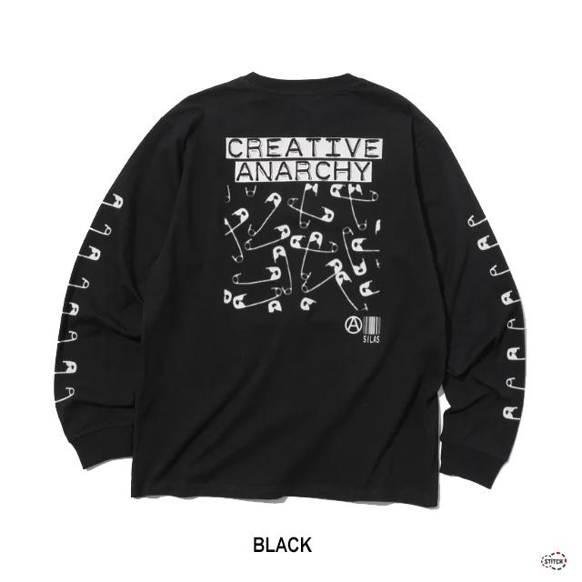SILAS セール サイラス CREATIVE ANARCHY L/S TEE 110251011003 クリエイティブアナーキー長袖Tシャツ ...
