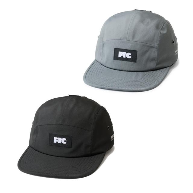 FTC PERTEX(R) 3L SHELL CAMP CAP FTC025SPH05 パーテックス3Lシェルキャンプキャップ 帽子 ナイロン 黒 チャコール エフティーシー 正規取扱店 ...