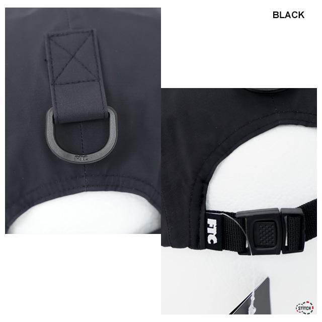 FTC PERTEX(R) 3L SHELL CAMP CAP FTC025SPH05 パーテックス3Lシェルキャンプキャップ 帽子 ナイロン 黒 チャコール エフティーシー 正規取扱店 ...