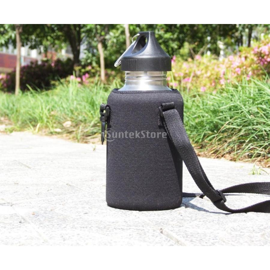 ノーブランド品 2000ML 水筒保護カバー 水筒カバー 柔らかいケース スポーツ水筒保護カバー 黒 : STKショップ - 通販 - Yahoo!ショッピング