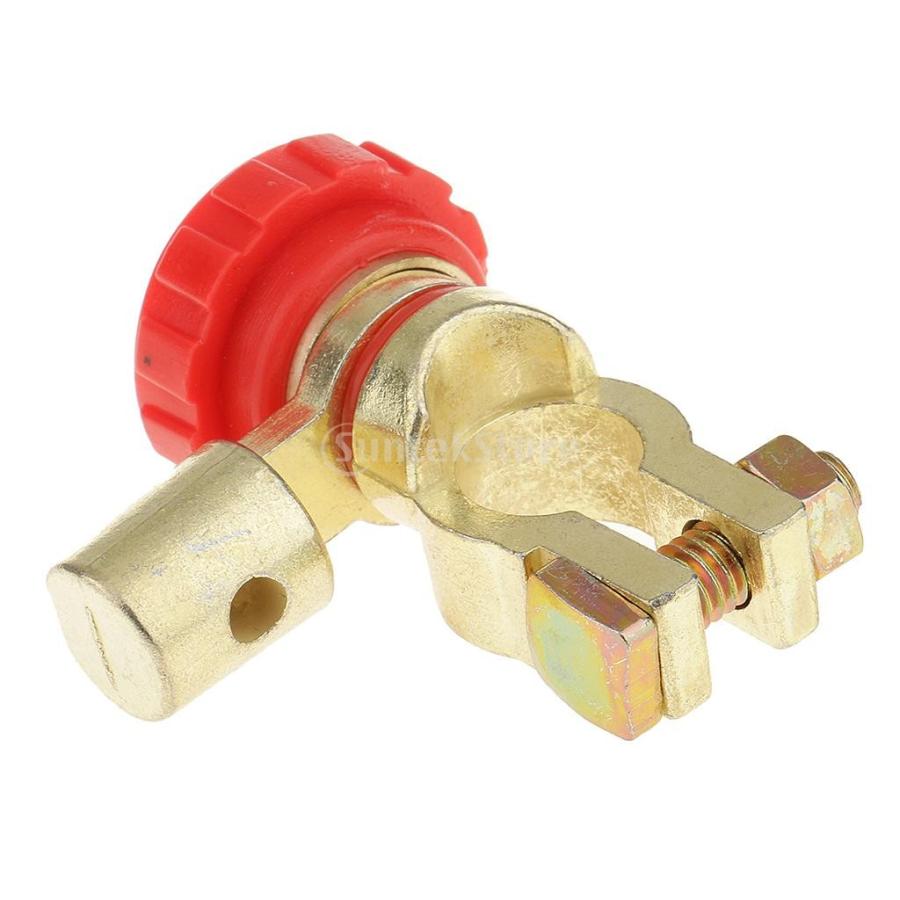 バッテリ切断 端子スイッチ 17mm 漏電防止 電気損失防止 - 赤 : 52007141 : STKショップ - 通販 - Yahoo!ショッピング