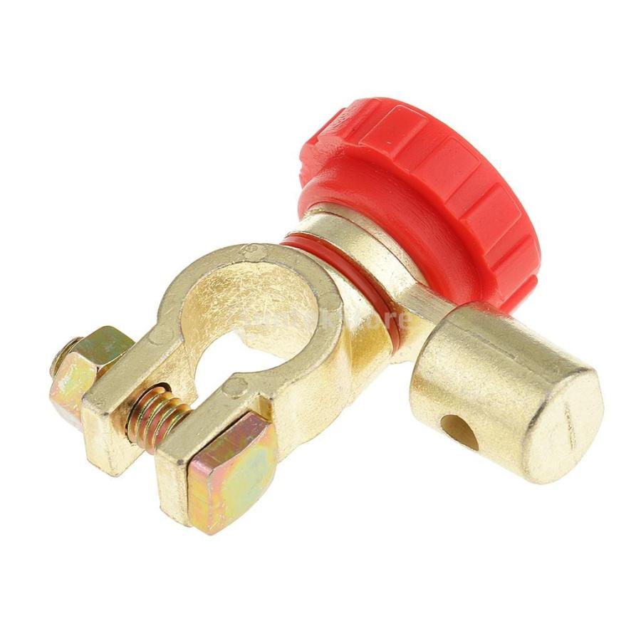 バッテリ切断 端子スイッチ 17mm 漏電防止 電気損失防止 - 赤 : 52007141 : STKショップ - 通販 - Yahoo!ショッピング