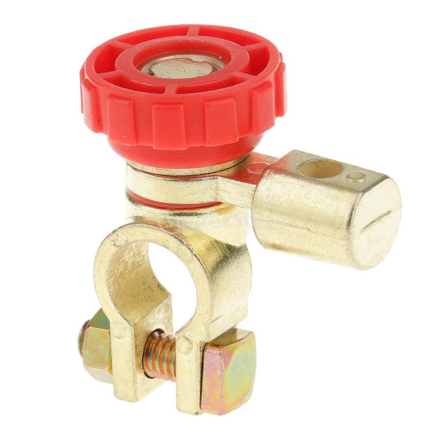 バッテリ切断 端子スイッチ 17mm 漏電防止 電気損失防止 - 赤 : 52007141 : STKショップ - 通販 - Yahoo!ショッピング