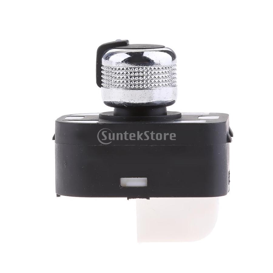 アウディ A4 A8 S4 A6対応 ブラック カーバック ミラー スイッチ アジャストノブ 4F0959565 ミラースイッチ ...