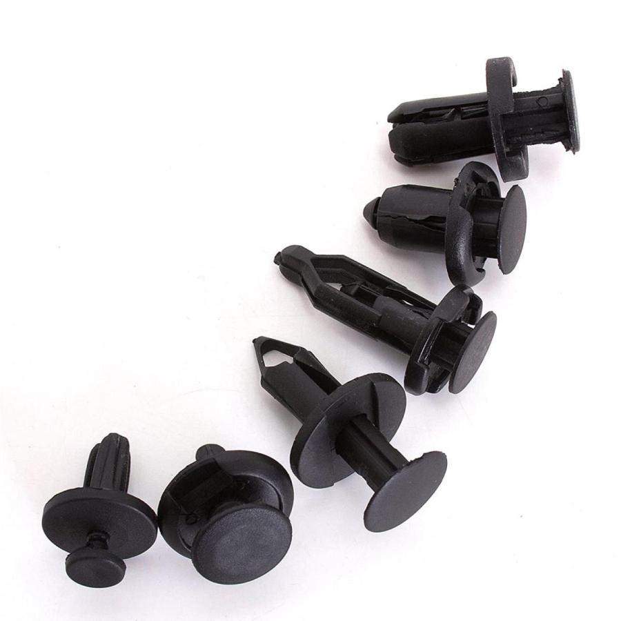 120個車のプッシュ保持クリッププラスチックリベットキット6ほとんど人気部品サイズ自動ネジとクリップgmフォードホンダアキュラクライスラー ...