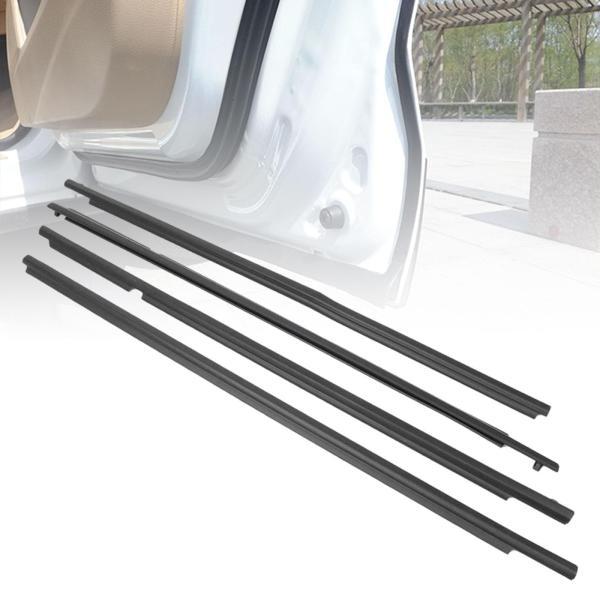 4 個車の窓ウェザーストリップ成形トリムシールベルト 7571002210 7571012780 7572012780 カーアクセサリープロ ...