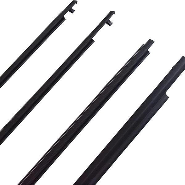 4 個車の窓ウェザーストリップ成形トリムシールベルト 7571002210 7571012780 7572012780 カーアクセサリープロ ...