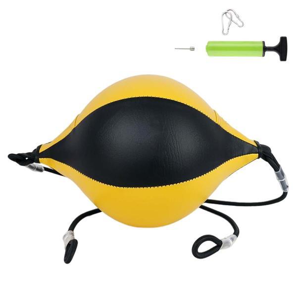 ダブルエンド パンチング バッグ 弾性ロープ ポータブル インフレータブル トレーニング スピード ボール C : STKショップ - 通販 ...