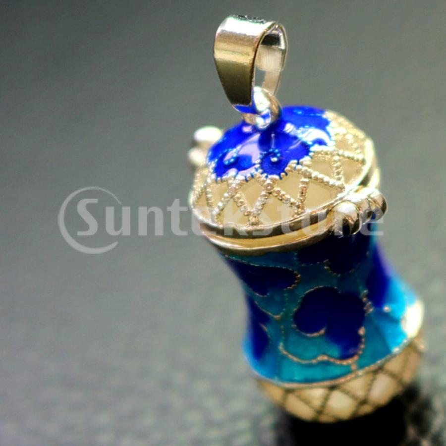 ネックレスキーホルダー3のためのエナメルロケット香水オイルディフューザーペンダントをくりぬきます : 56045000 : STKショップ ...
