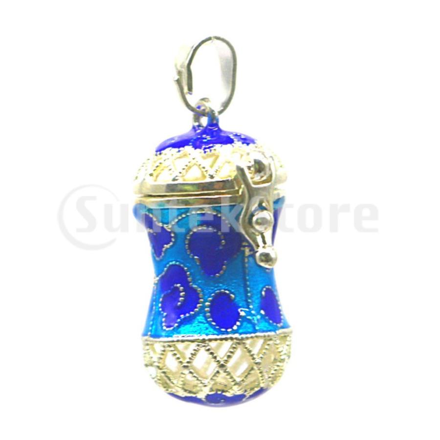 ネックレスキーホルダー3のためのエナメルロケット香水オイルディフューザーペンダントをくりぬきます : 56045000 : STKショップ ...