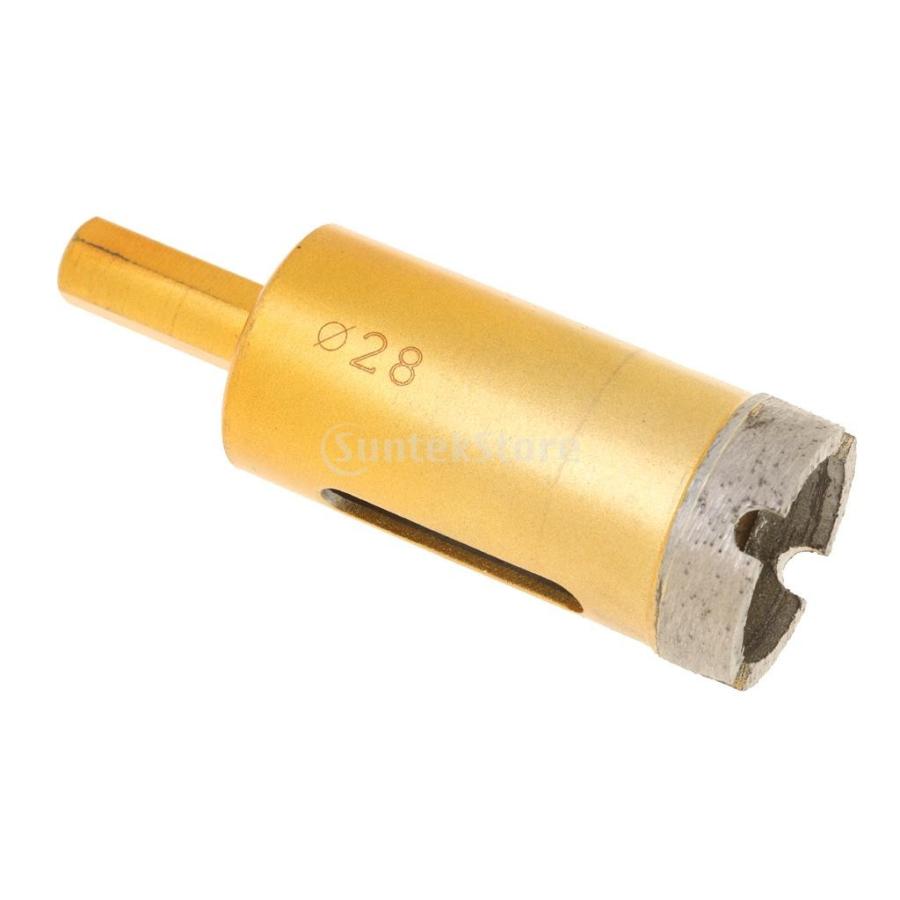 ドリルビット 電気ドリル 石材用 磁器タイル 切削工具 使用簡単 28サイズ選べ - 28mm : 60001974 : STKショップ ...