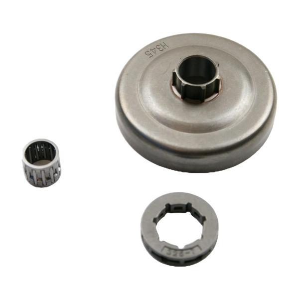 1セットクラッチスプロケットドラムベアリングhusqvarna 445 450 e jonsered 2145 2150のために適合 ...