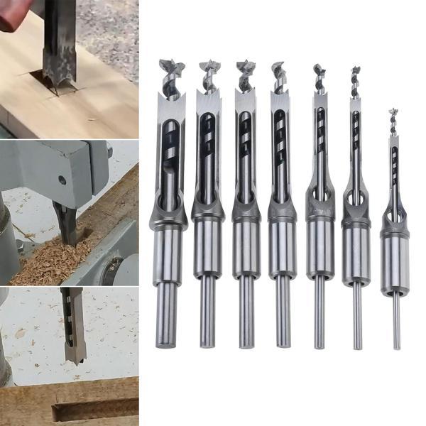 木工ほぞ穴ノミ HSS ボール盤アタッチメント DIY 木工用 7 個 B : STKショップ - 通販 - Yahoo!ショッピング