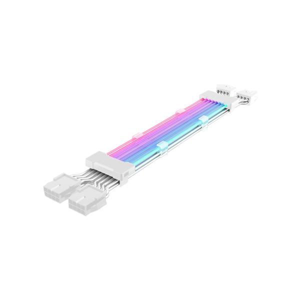 PCIe ケーブル PSU PC 24Pin 2x8Pin 3x8Pin ネオン LED ストリップ RGB 電源延長ケーブル : STK ...