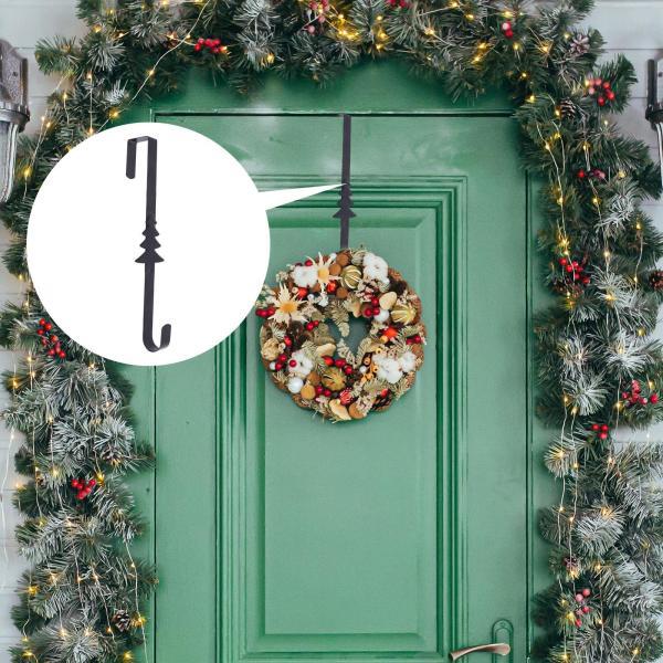 玄関ドア用リースハンガー ドア用リースフックハンガー プレミアム ガーランド 金属製 ハロウィン クリスマス デコレーション 春 : STKショップ - 通販 - Yahoo!ショッピング