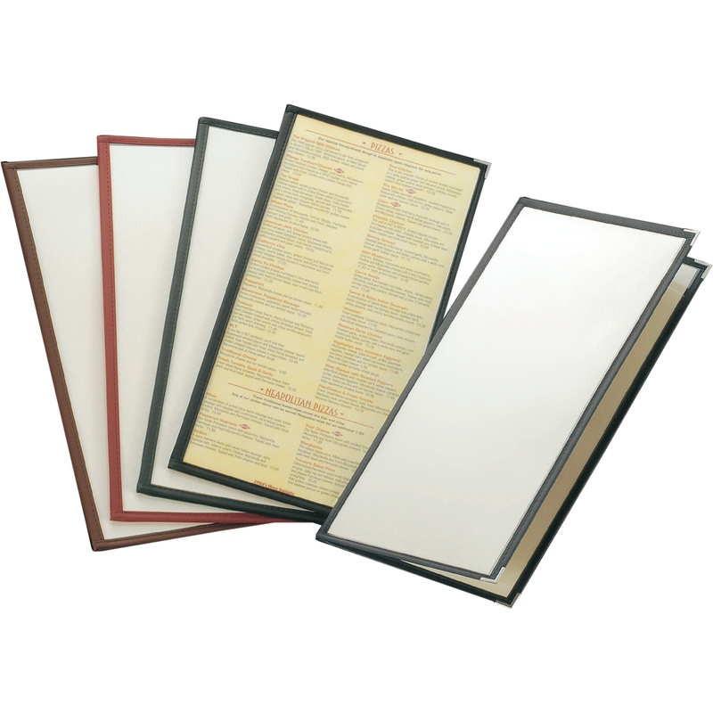 クリアテーピングメニュー(B4 2/3タイプ 2ページ) LTB-420 / 受注生産 えいむ テーピング メニューブック タテ型 : 素敵な ...