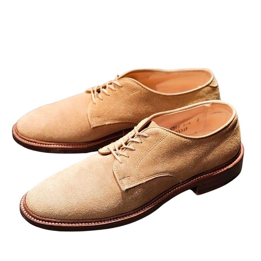 オールデン レザーシューズ プレーントゥ 29332F スエード メンズ サイズUS7D ベージュ ALDEN ビジネスシューズ 約25.0cm【LA】【中古】 : rc ...