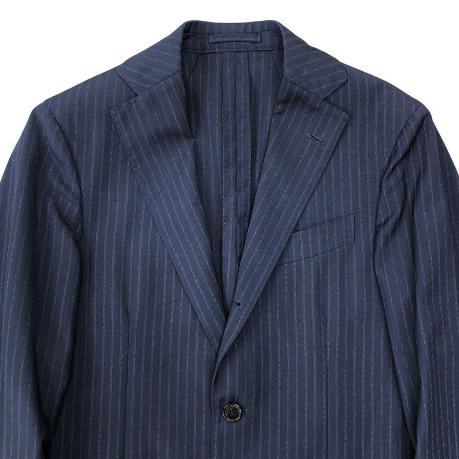 ラルディーニ スーツ ストライプ柄 ウール グレー系 メンズ ネイビー系 サイズ42REG LARDINI【AFB18】 : ストックラボ - 通販 - Yahoo!ショッピング
