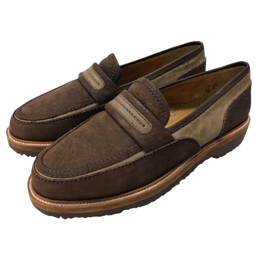 マニュエラポリーニ レザーシューズ ローファー Uチップ メンズ ブラウン系 サイズ表記なし MANUELA POLLINI 約不明cm ...