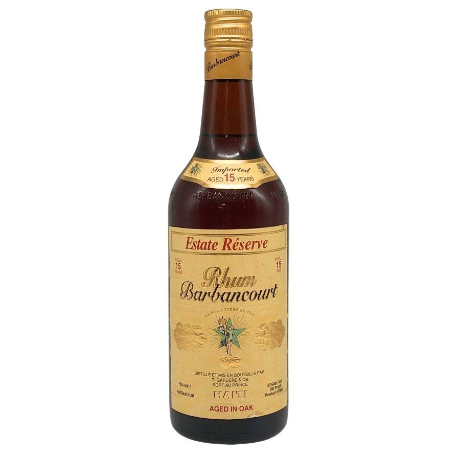 バルバンクール エステート リザーヴ 15年 750ml 43% Barbancourt 【O4】 : ストックラボ - 通販 - Yahoo!ショッピング
