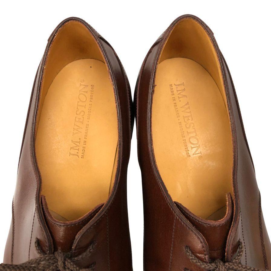 ジェイエムウエストン レザーシューズ Uチップ 641 ゴルフ ブラウン 9C J.M.WESTON ビジネスシューズ 約27.5cm【LA ...