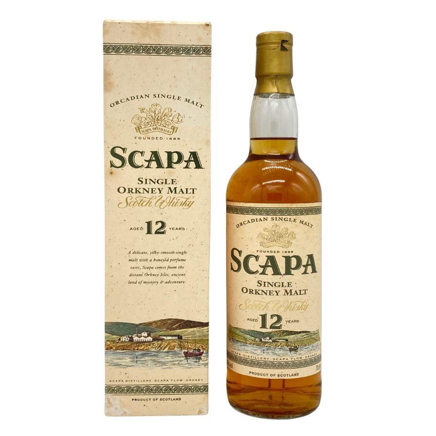 スキャパ 12年 シングル オークニーモルト ウイスキー 40％ 700ml SCAPA 【F1】 : ストックラボ - 通販 - Yahoo!ショッピング