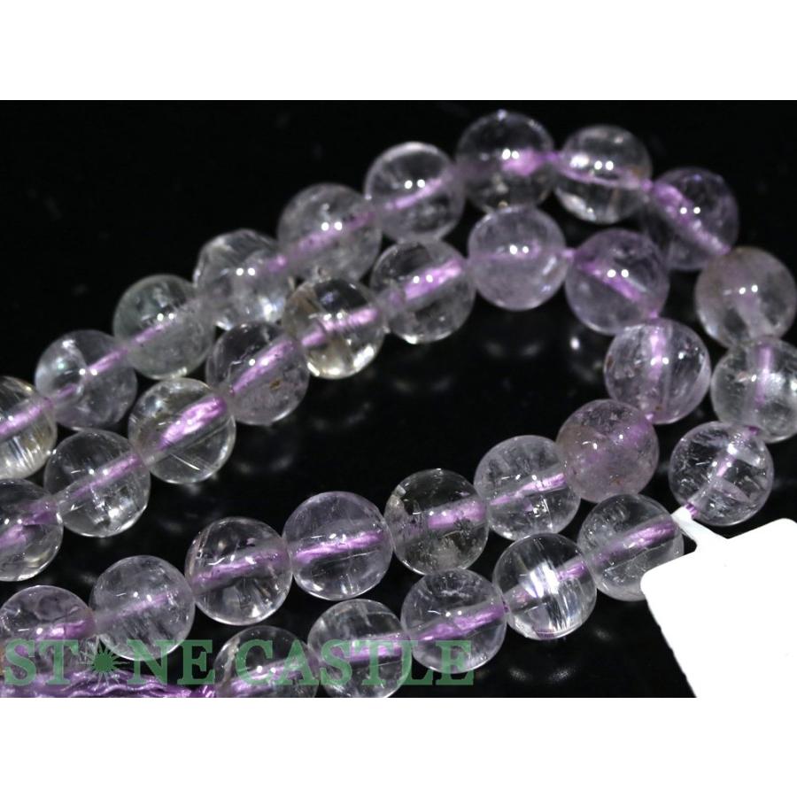 一点物天然石 アクセサリー 丸ビーズ クンツァイト (4A) 約8mm No.01 パワーストーン : 石流通センター - 通販 ...