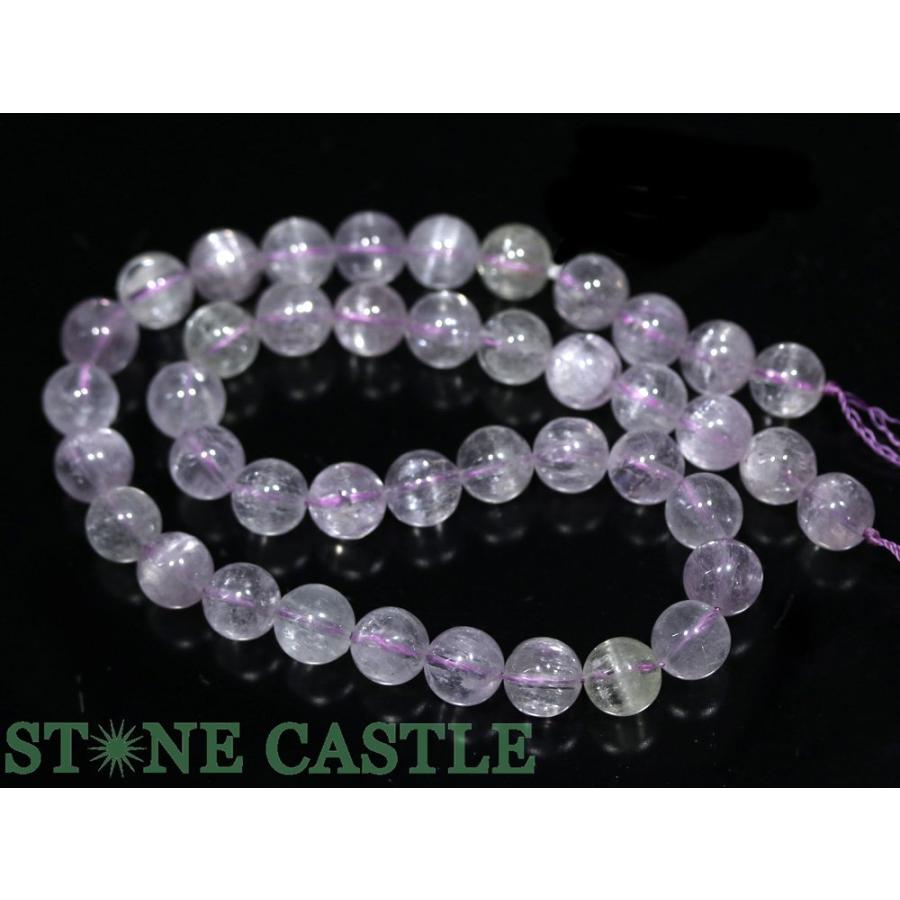 一点物天然石 アクセサリー 丸ビーズ クンツァイト (4A) 約10mm No.02 パワーストーン : 石流通センター - 通販 ...