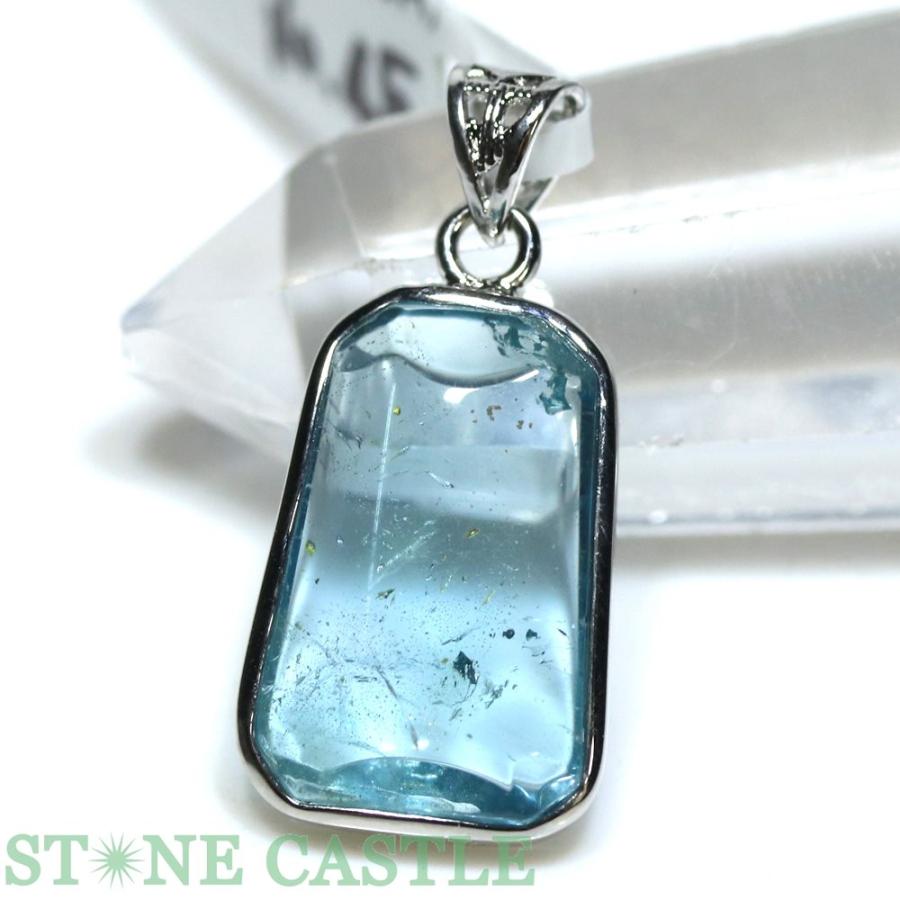 石流通センター 一点物 天然石 ペンダント ブルートパーズ (3A) (sv925) No.45 パワーストーン : 石流通センター - 通販 ...