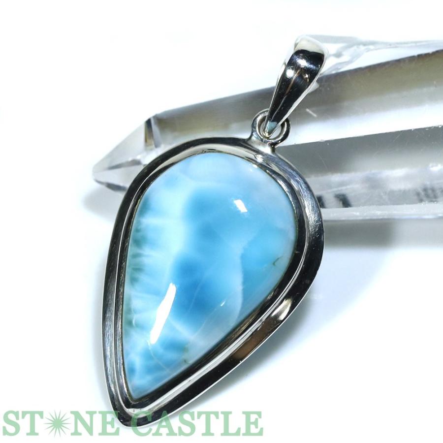 石流通センター 一点物 天然石 ペンダント ラリマー (3A) No.08 パワーストーン : 石流通センター - 通販 - Yahoo!ショッピング