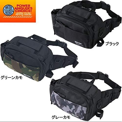 Water Rocks(ウォーターロックス) 渓流バッグ ヒップバッグ II WRBK-1076-01 ブラック :yh-eed1fb5bbf ...