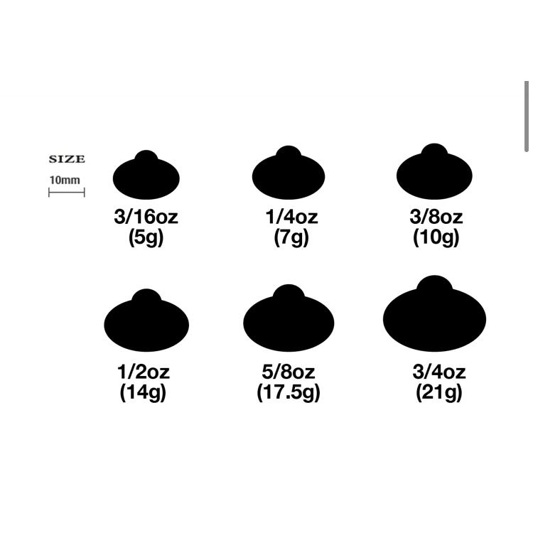 RYUGI/リューギ フットボールヘッド G2 【FECO認定】 3/16oz（5g）、1/2oz（14g） : センターフィールド - 通販 - Yahoo!ショッピング