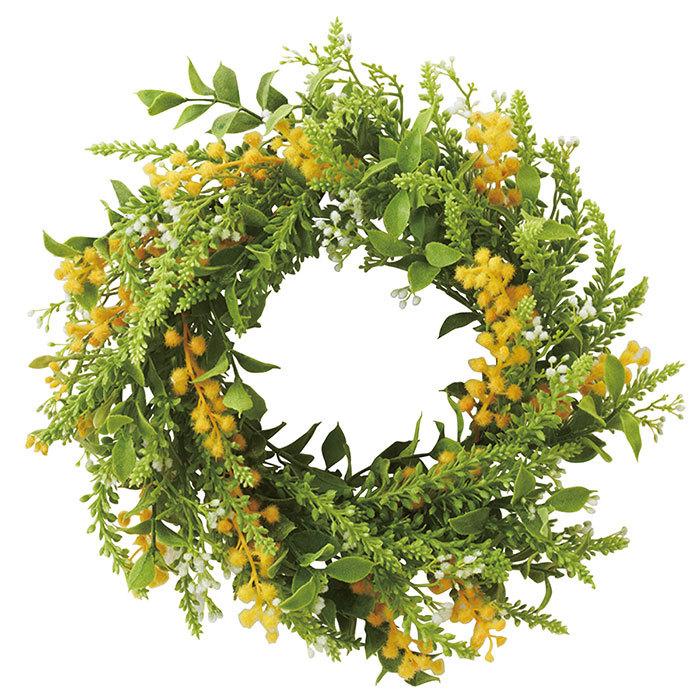 ストア・エキスプレス 【直径34cm】ミモザリース 1個_43-15-1-1_8730-644 : ストア・エキスプレス-業務用店舗什器 - 通販 - Yahoo!ショッピング