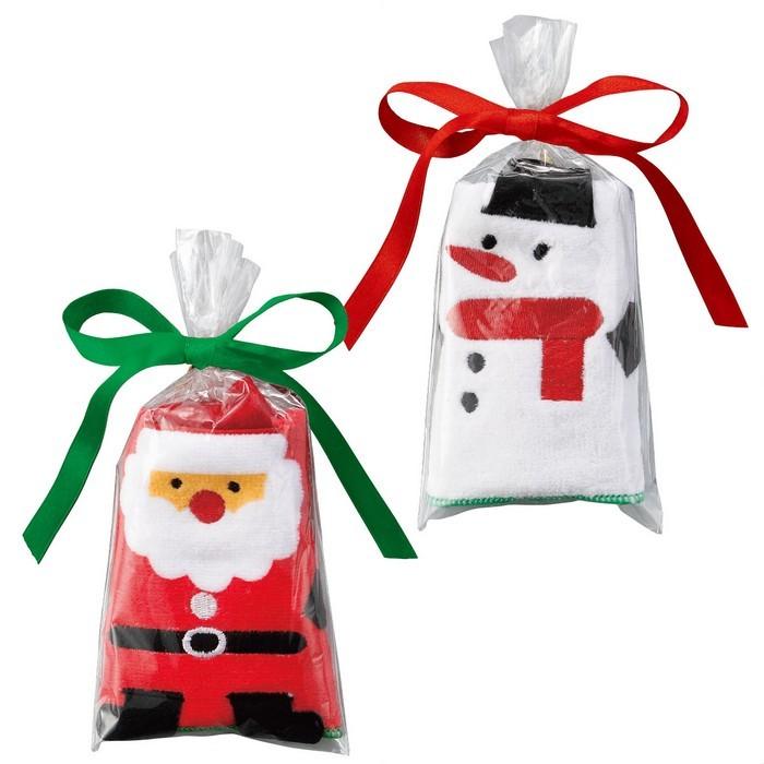 ストア・エキスプレス 景品 子供向け くじ引き ノベルティグッズ_【100個入り】サンタ＆スノーマンタオルハンカチ_48-139-2-1_8241-3354 : ストア・エキスプレス-業務用 ...